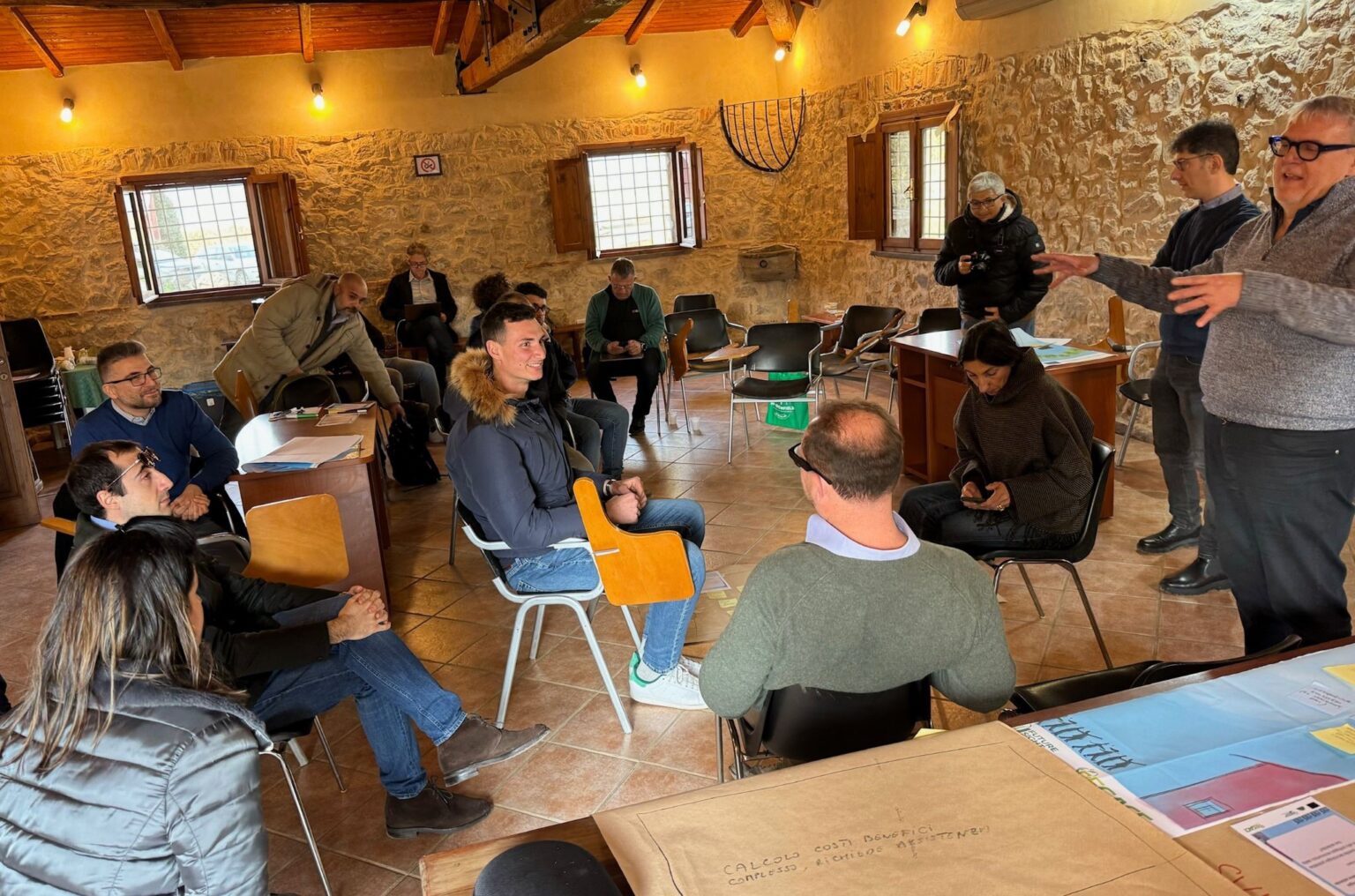 REGACE Project presented to Italian farmers at first world café